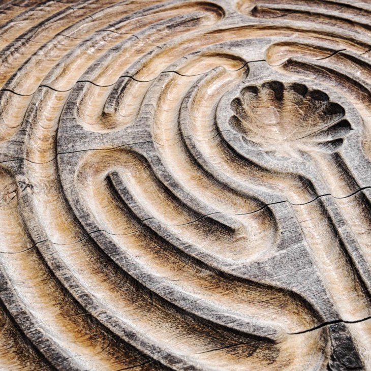 Using a Labyrinth – The Forest Labyrinth